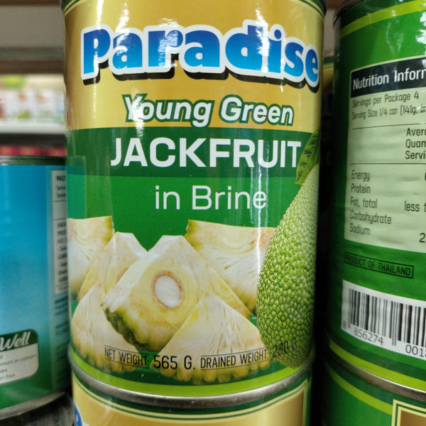 PARADISE GREEN JACKFRUIT IN BRINE 565G – Khyber Spice Invader