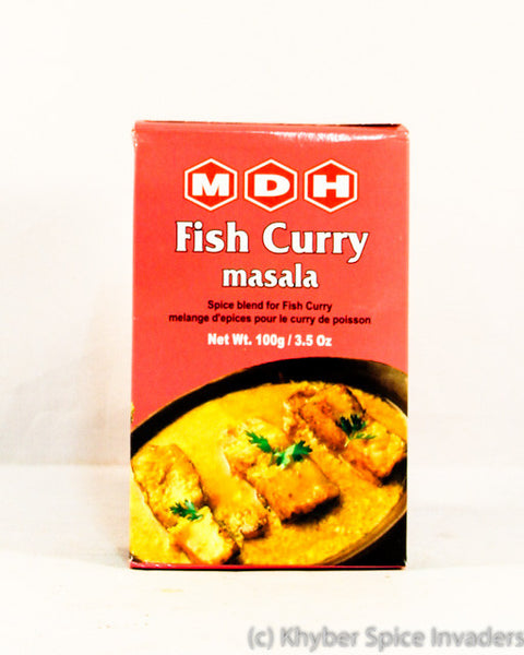 MDH FISH CURRY MASALA 100GM – Khyber Spice Invader
